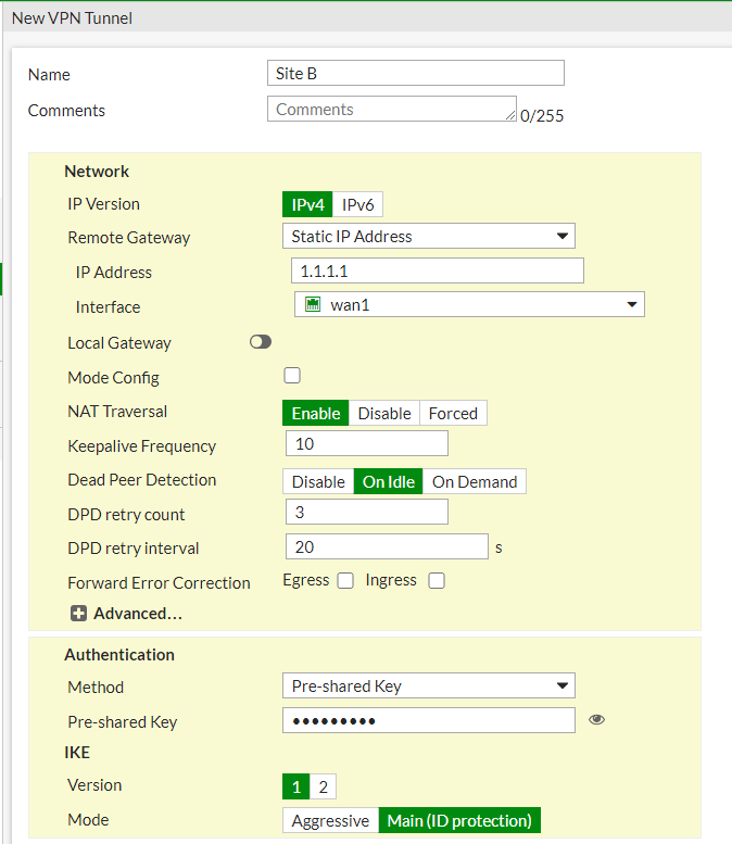 Fortigate Natlı Ipsec – CyberWebEyeOs