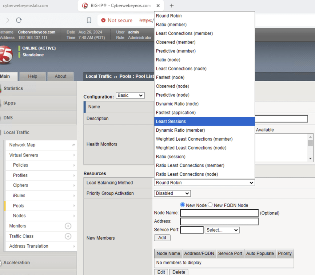 F5 101 Serisi: Load Balancing Yöntemleri ve Kullanım Alanları – CyberWebEyeOs