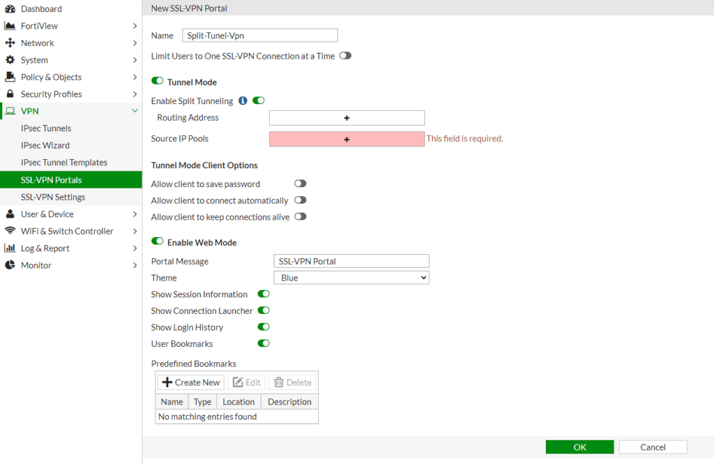 Fortigate SSL Vpn – CyberWebEyeOs